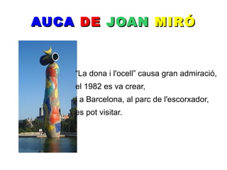 Auca de Joan Miró | ODP