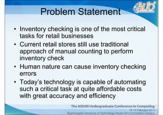 การออกแบบและพัฒนาระบบบริหารสินค้าในร้านค้าปลีกบนโทรศัพท์เคลื่อนที่ ...