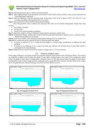 APPLICATION OF 1-D HEC-RAS MODEL IN DESIGN OF CHANNELS | PDF