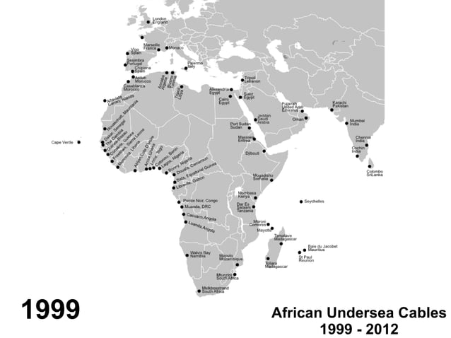 African Undersea Cables -- A History | PPT