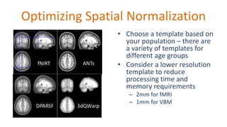 Introduction to resting state fMRI preprocessing and analysis | PPTX