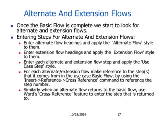 How to Complete a Use Case Templlate with MS Word | PPT