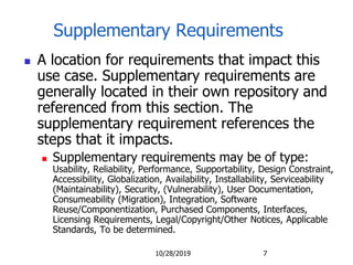 How to Complete a Use Case Templlate with MS Word | PPT