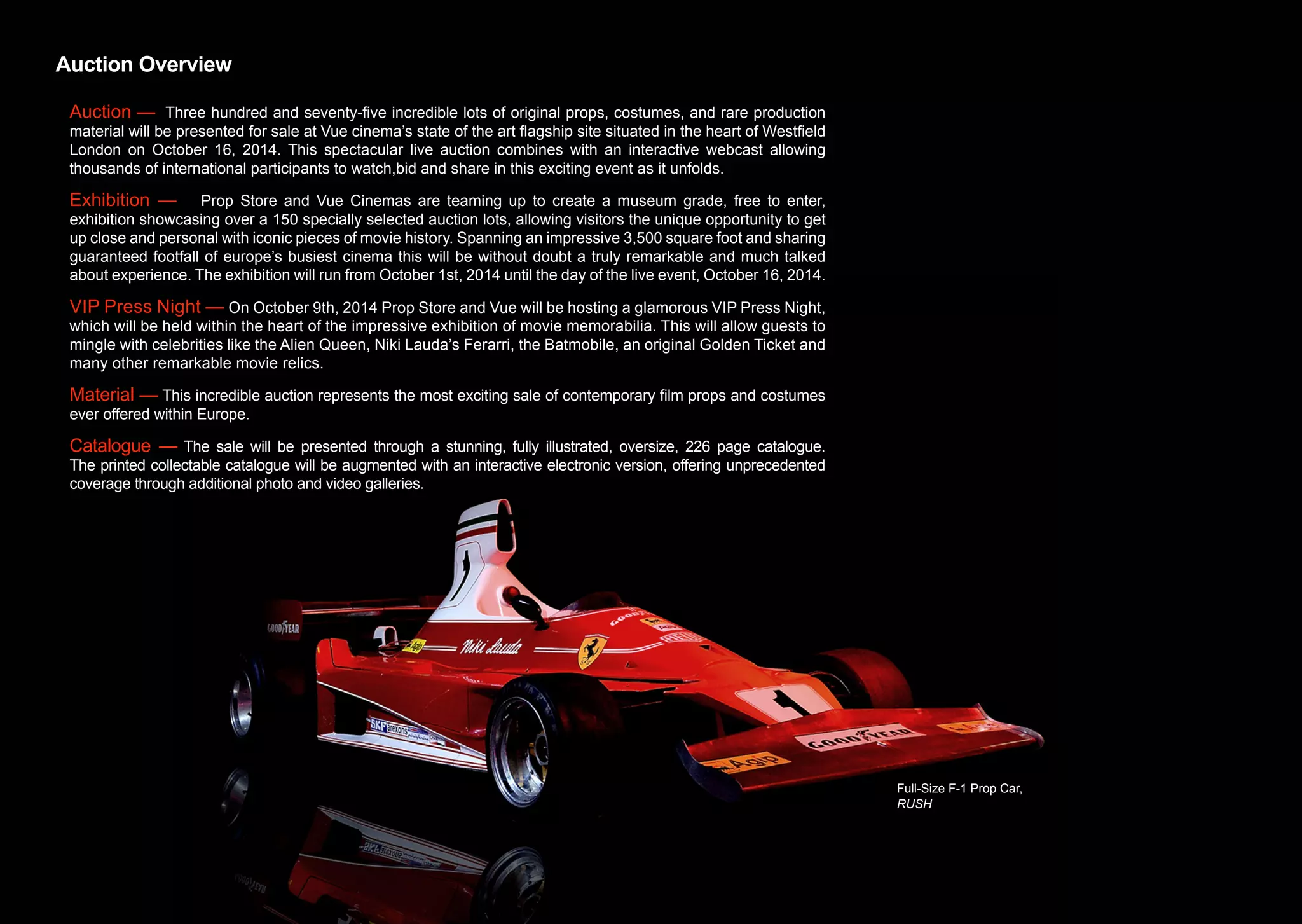 Prop Store Live Auction | PPT