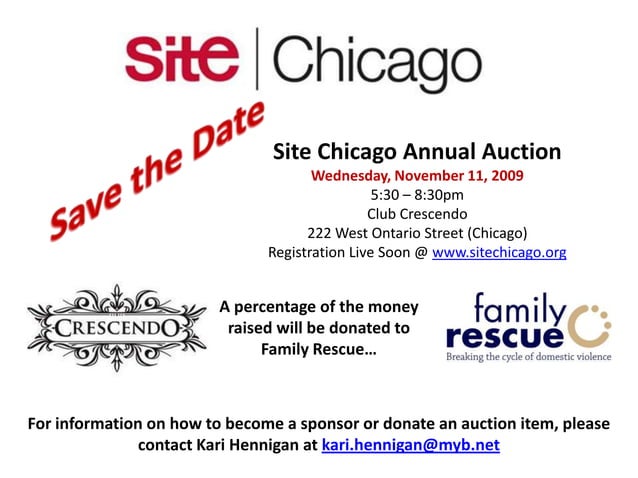 Site Chicago Silent Auction | PPT
