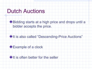 Auction overview | PPT | Antiquing and Antiques | Hobbies & Interests