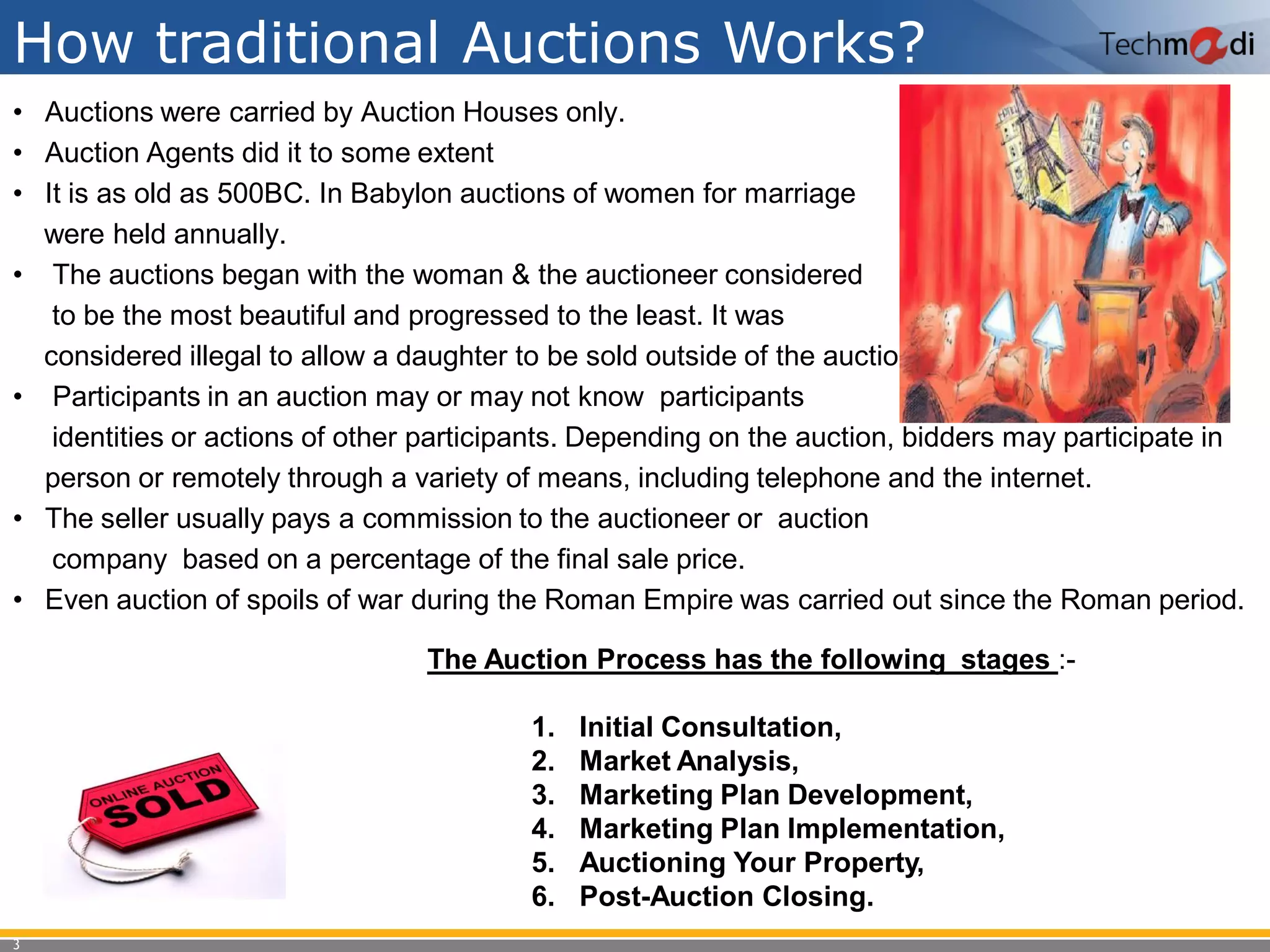 Auction presentation | PDF