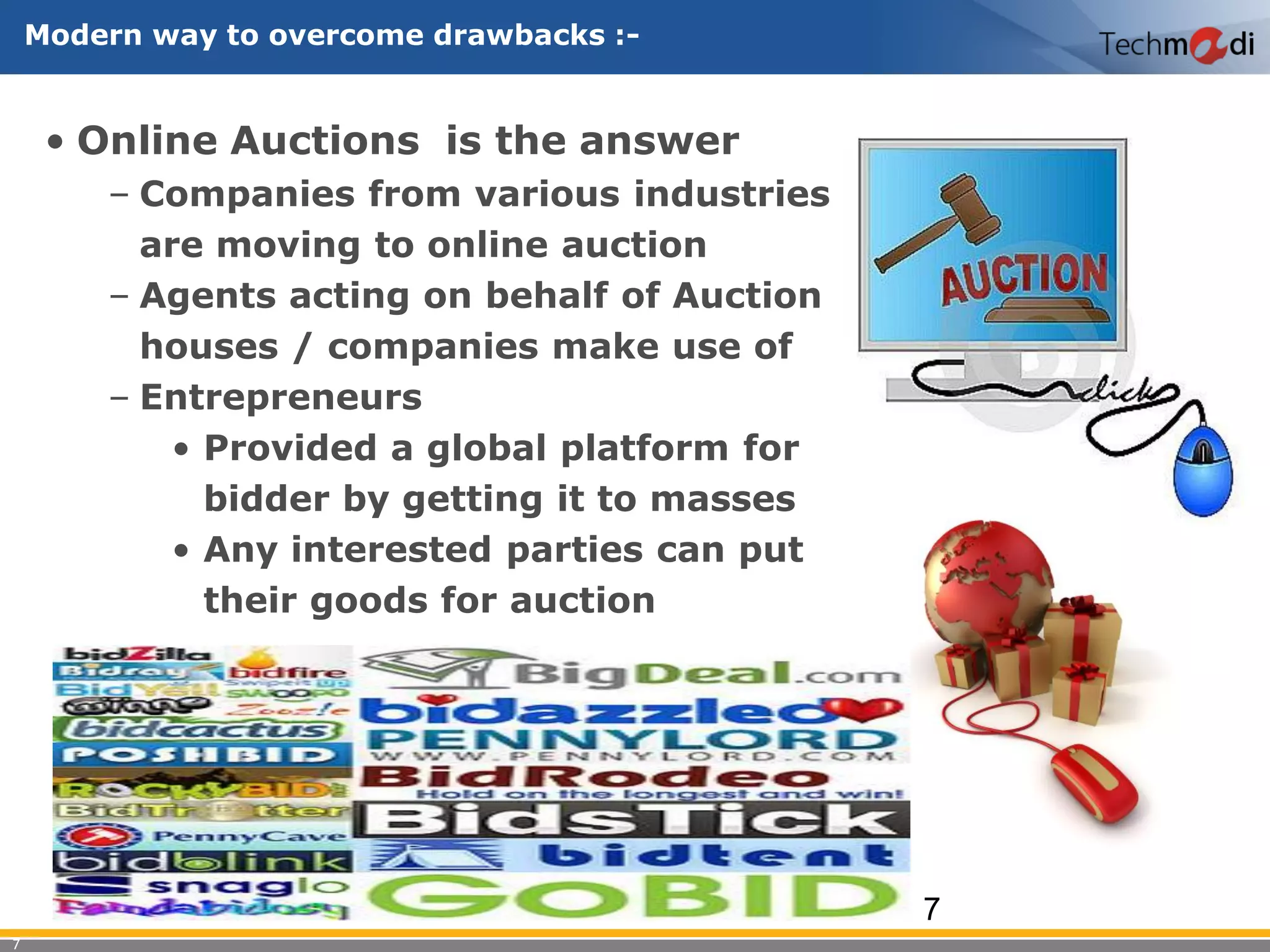 Auction presentation | PDF