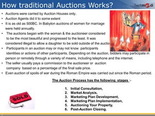 Auction presentation | PPT