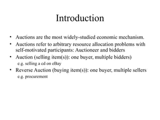 Auctions final | PPT