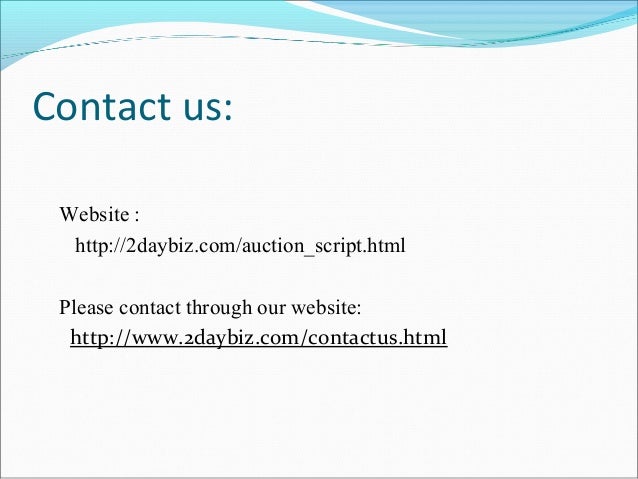 Auction Script Ready Made Auction Script Php Auction Script