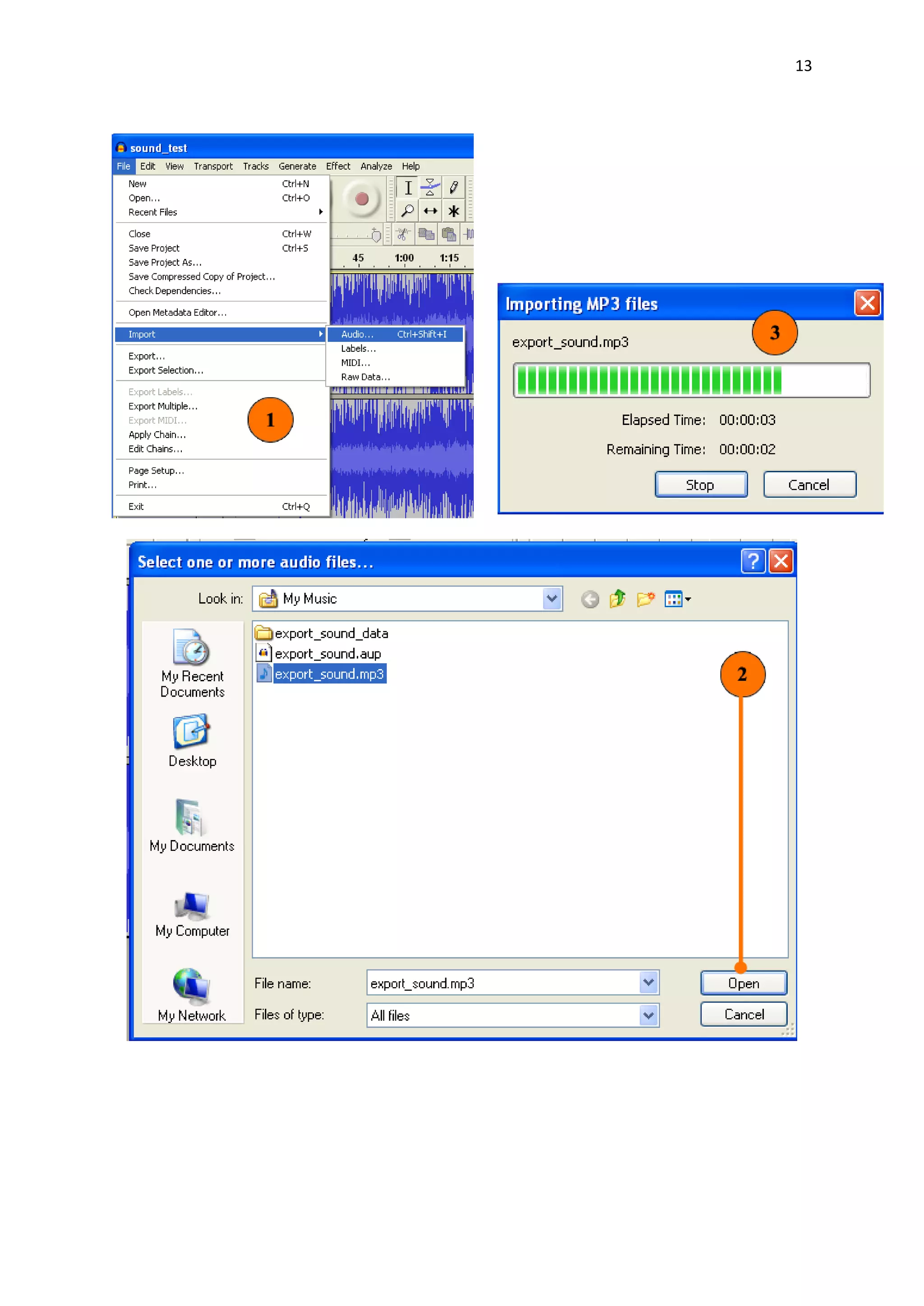 คู่มือ Audacity 1.3 beta (unicode) | PDF