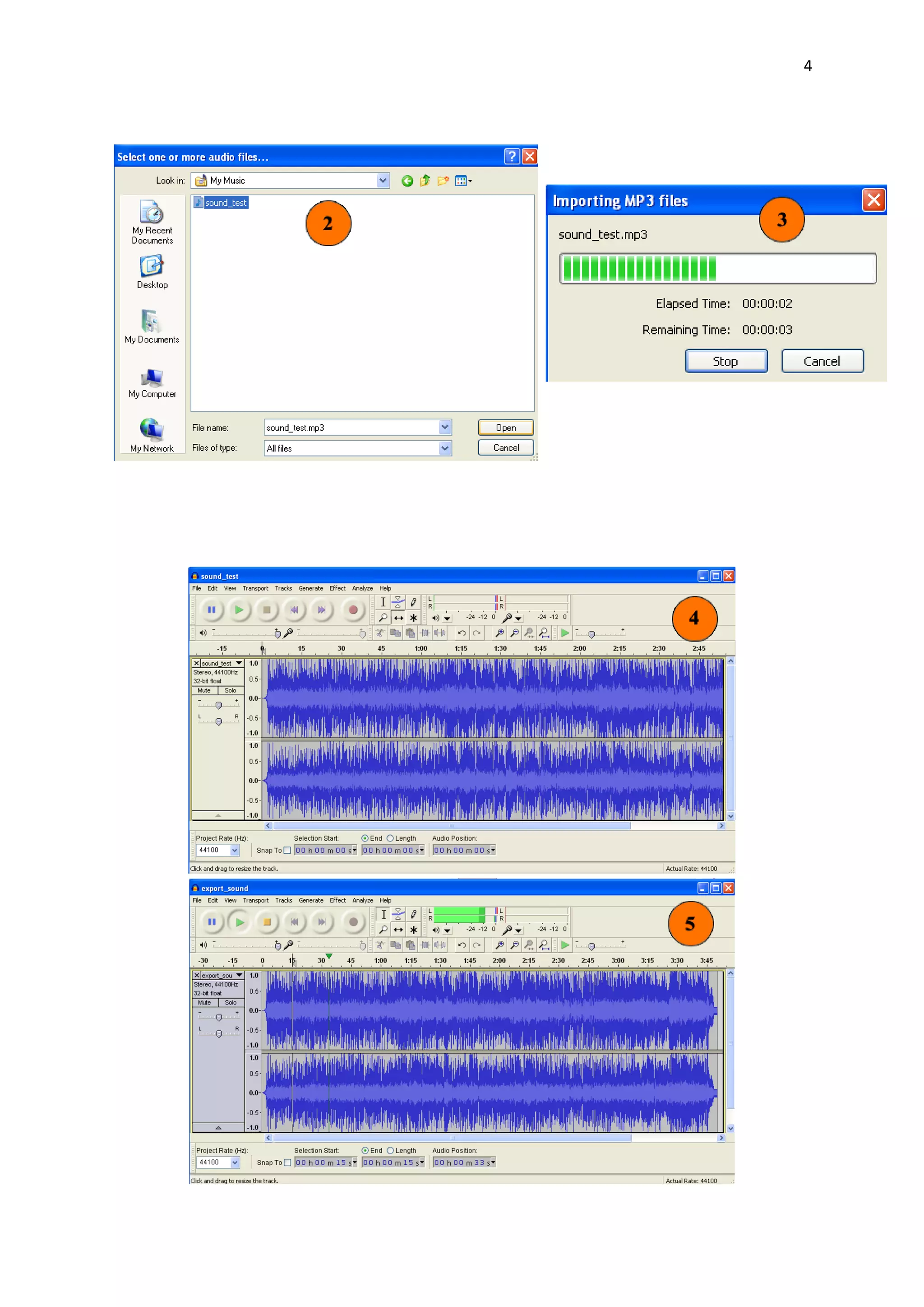 คู่มือ Audacity 1.3 beta (unicode) | PDF