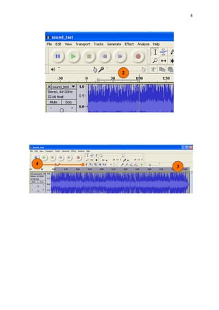 คู่มือ Audacity 1.3 beta (unicode) | PDF