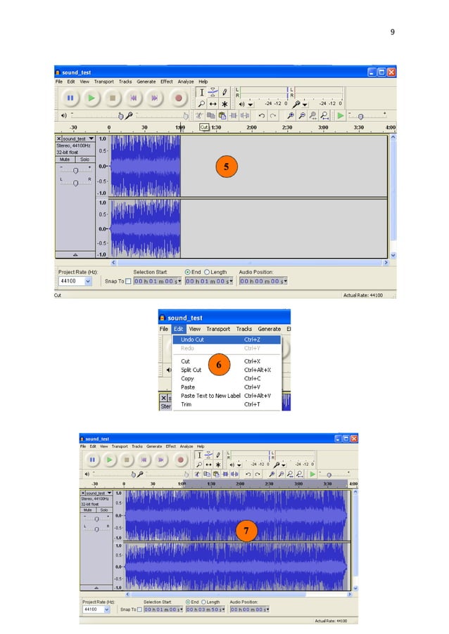 คู่มือ Audacity 1.3 beta (unicode) | PDF