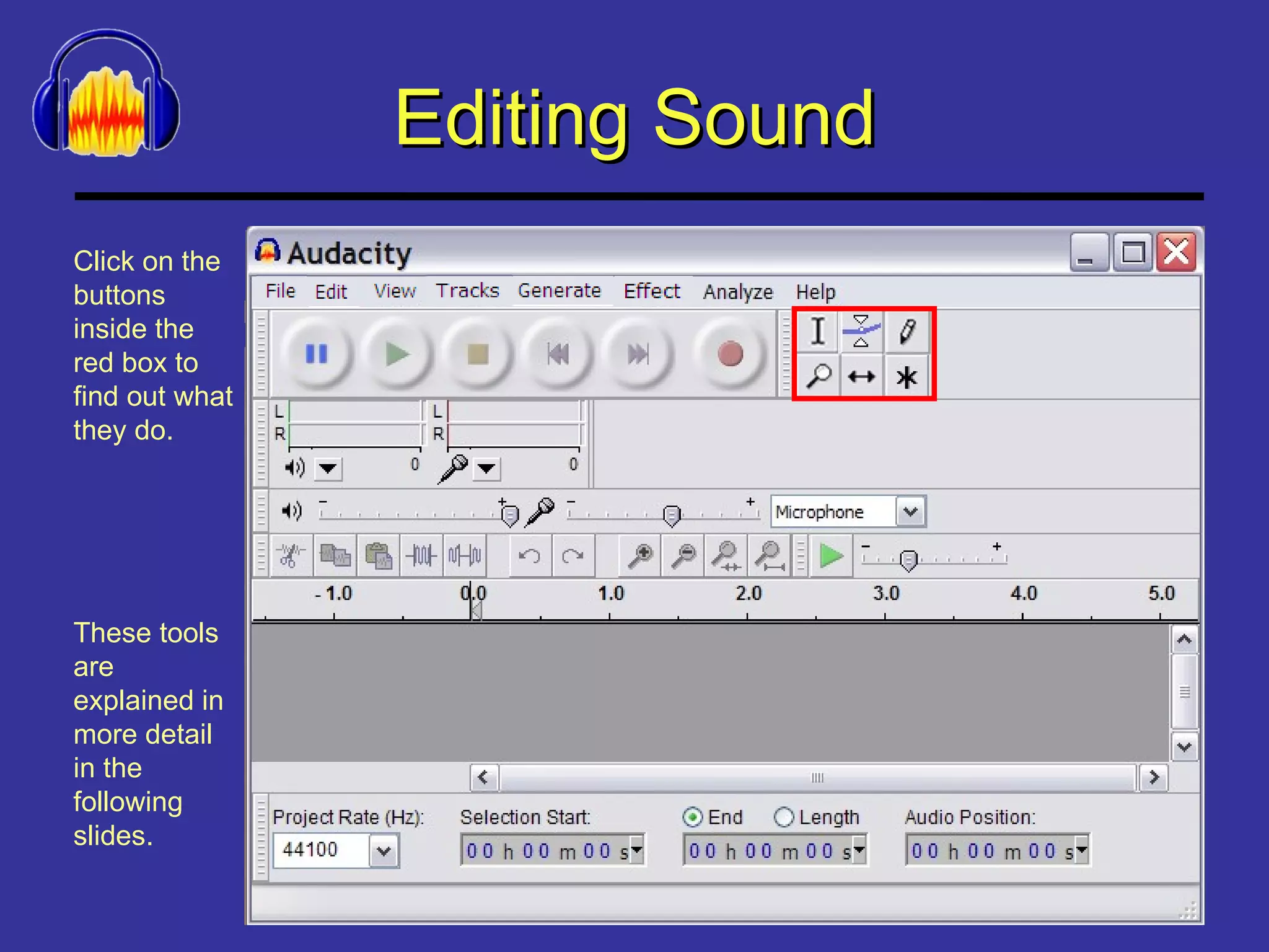 Audacity tutorial powerpoint | PPT