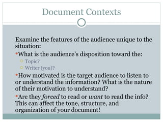 Audience Analysis | PPT