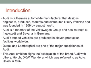 Audi | PPTX