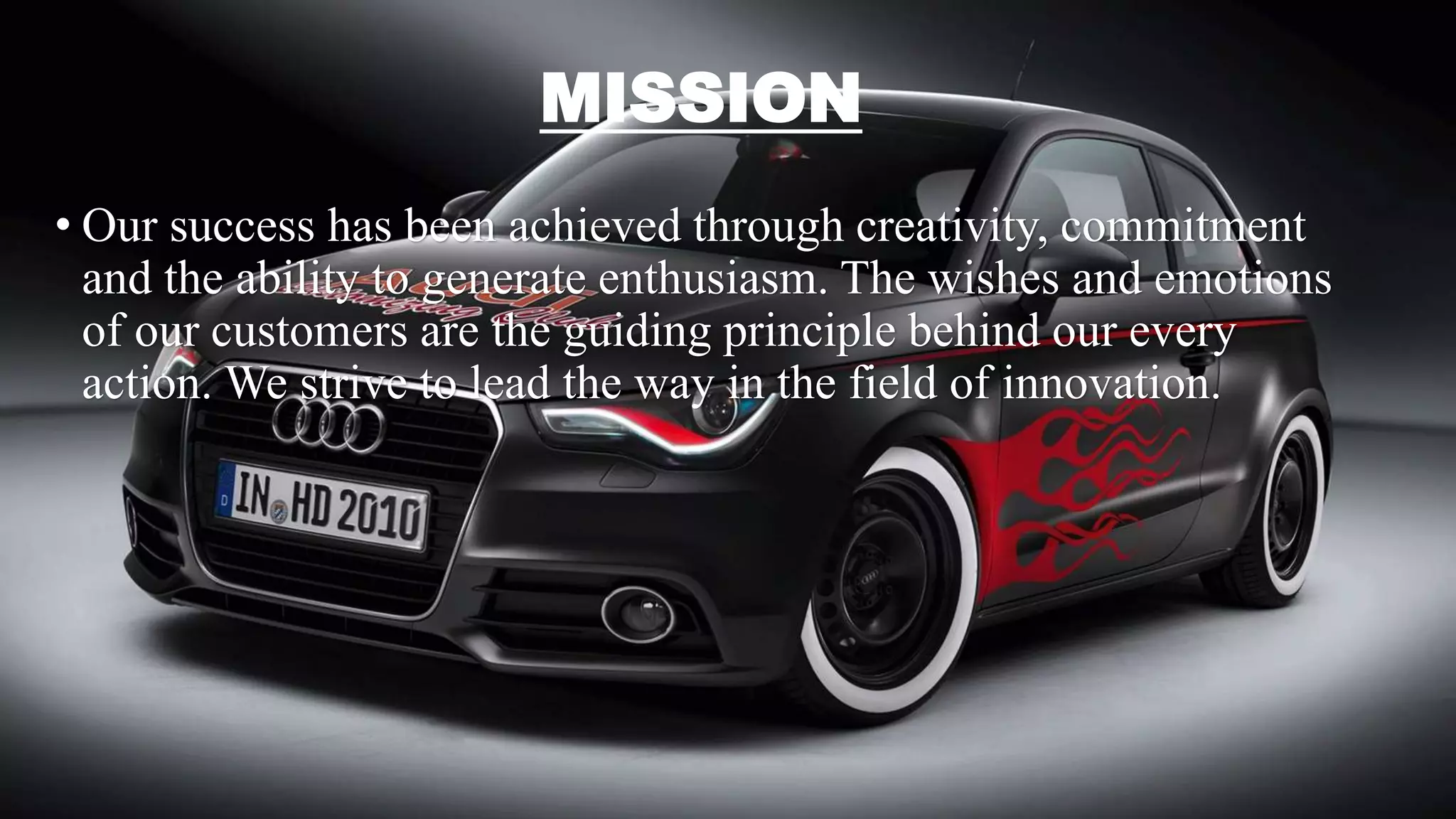 Audi Brand Analysis | PPTX | Automotive Industry | Industries