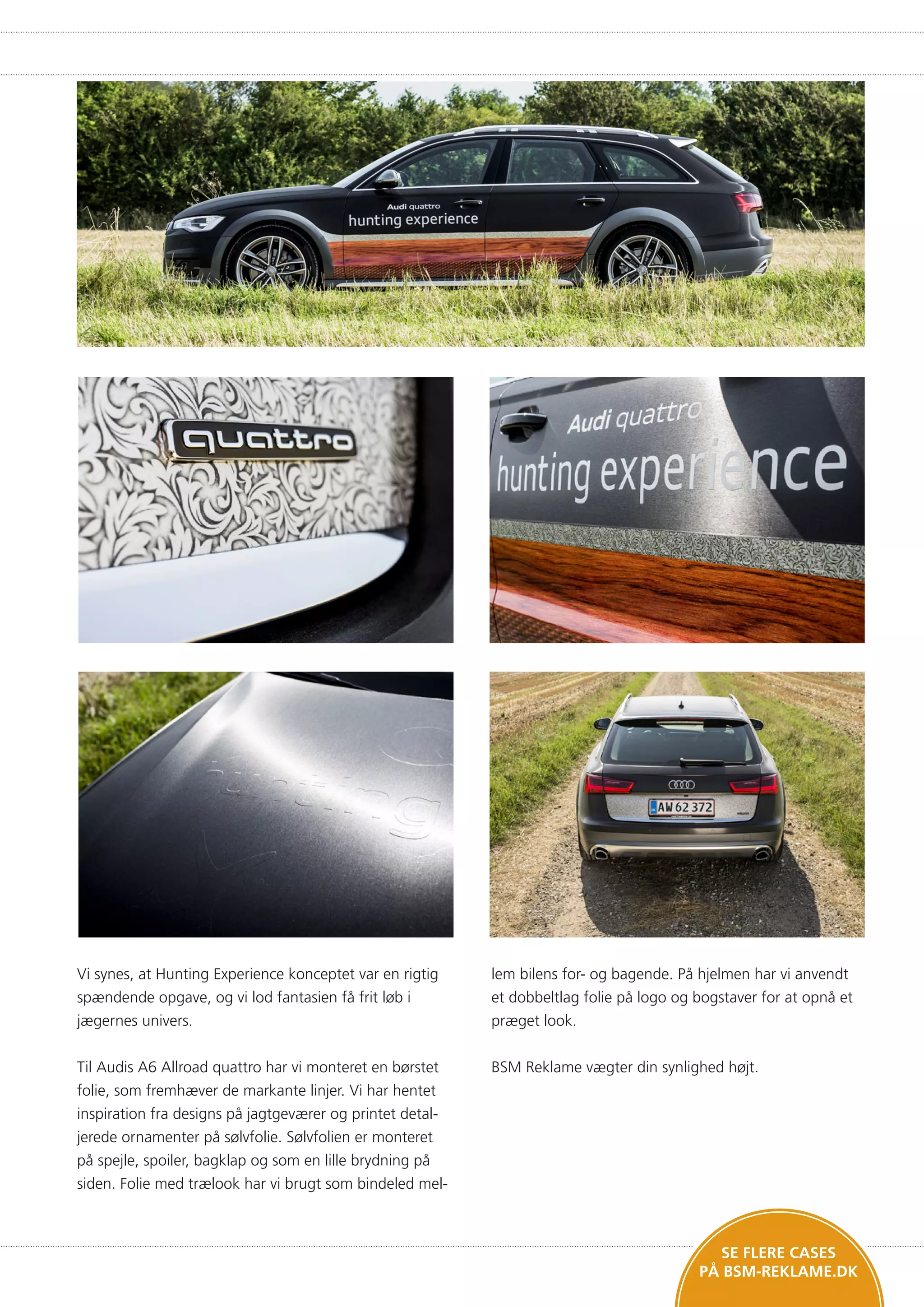 BSM Reklame | Bilindpakning og design der skaber SYNLIGHED | PDF
