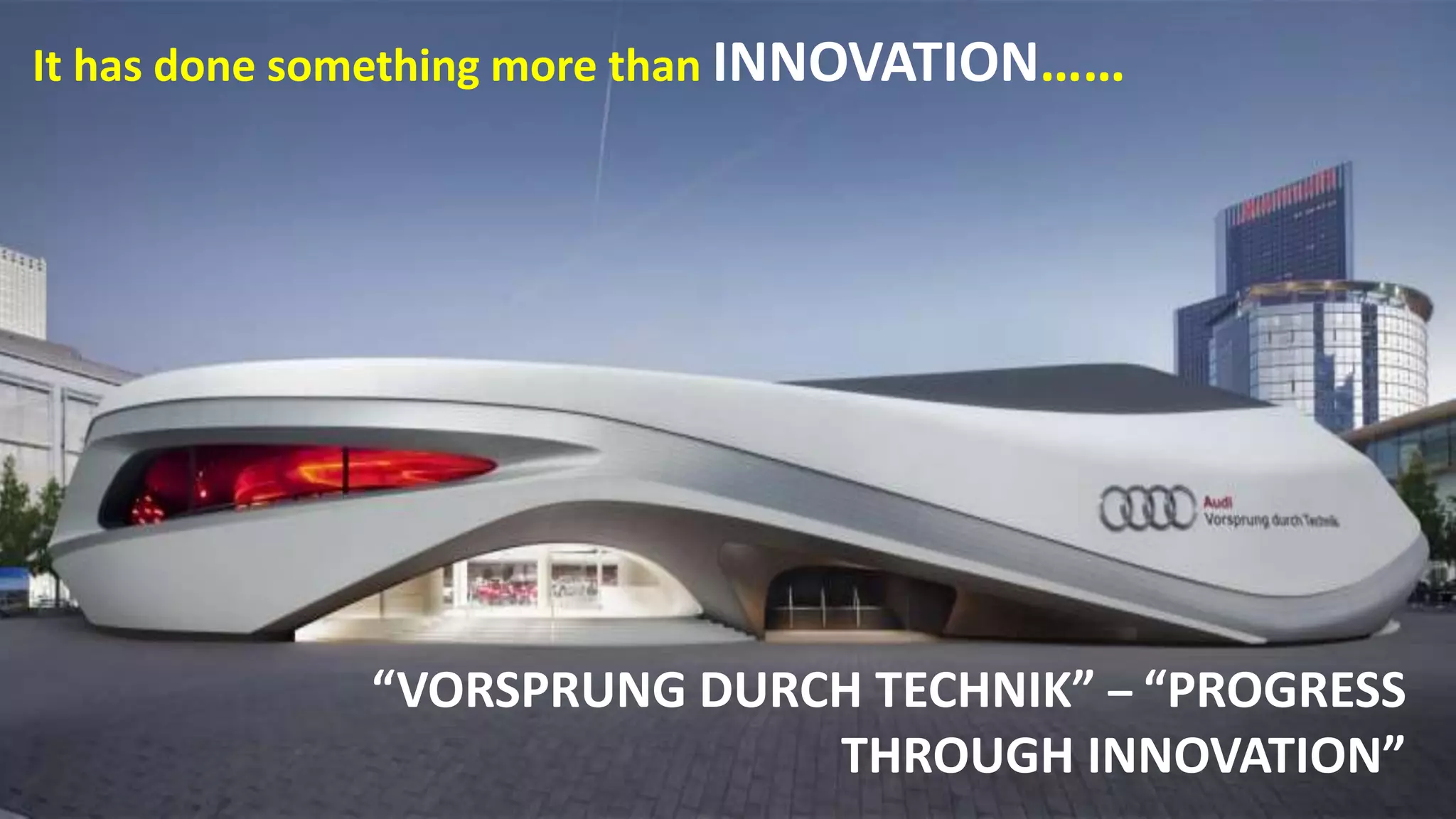 Audi Prof. Sameer Mathur | PPTX