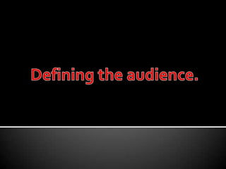Audiance | PPTX