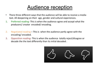 Audiance reception theory | PPT