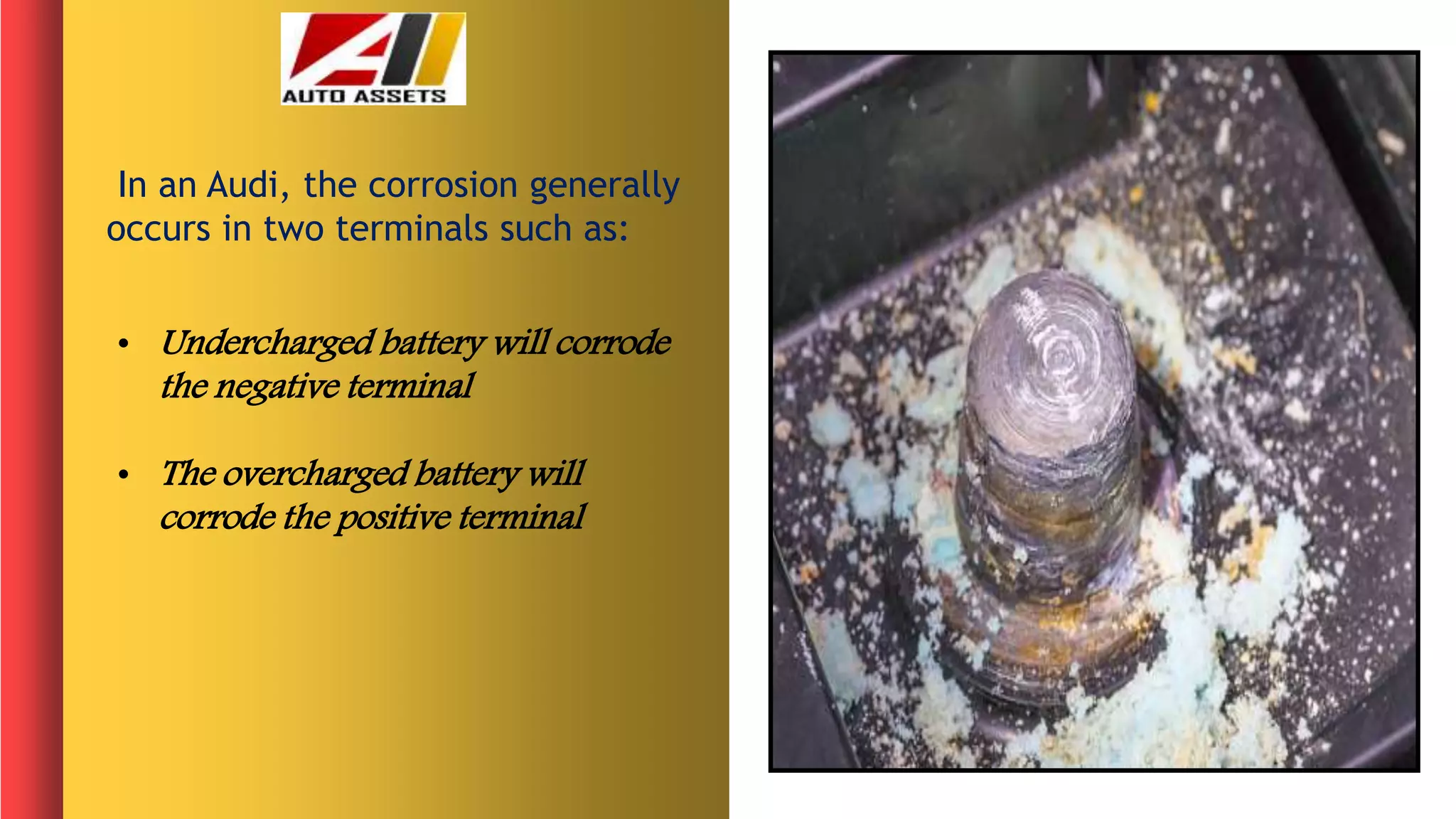 Audi Battery Terminal Corrosion Causes and Solutions in Powell | PPTX