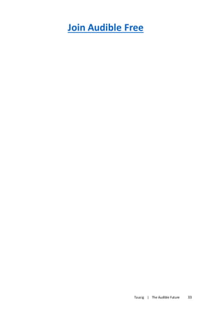 Amazon Audible Feature | DOCX