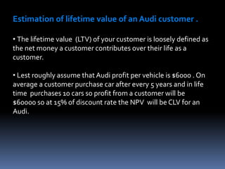 Audi case study | PPTX | Marketing and Advertising | Business
