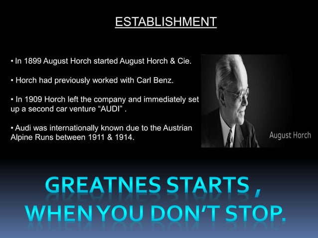 Audi case study | PPT