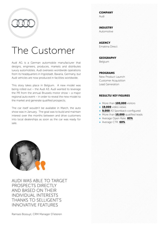 Audi case study | PDF | Sales | Business