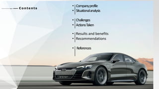 Audi case study crm final project | PDF
