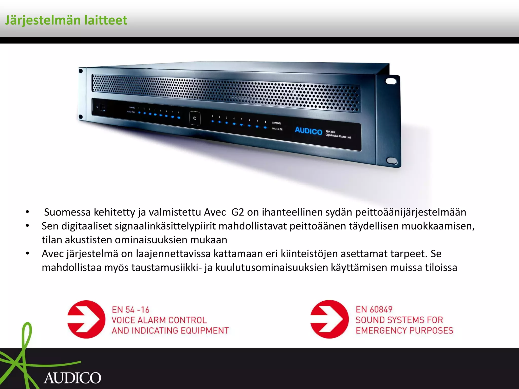 Audico Systems 180412 | PDF