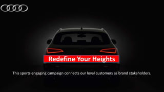 Social Media Campaign for Audi | PPT