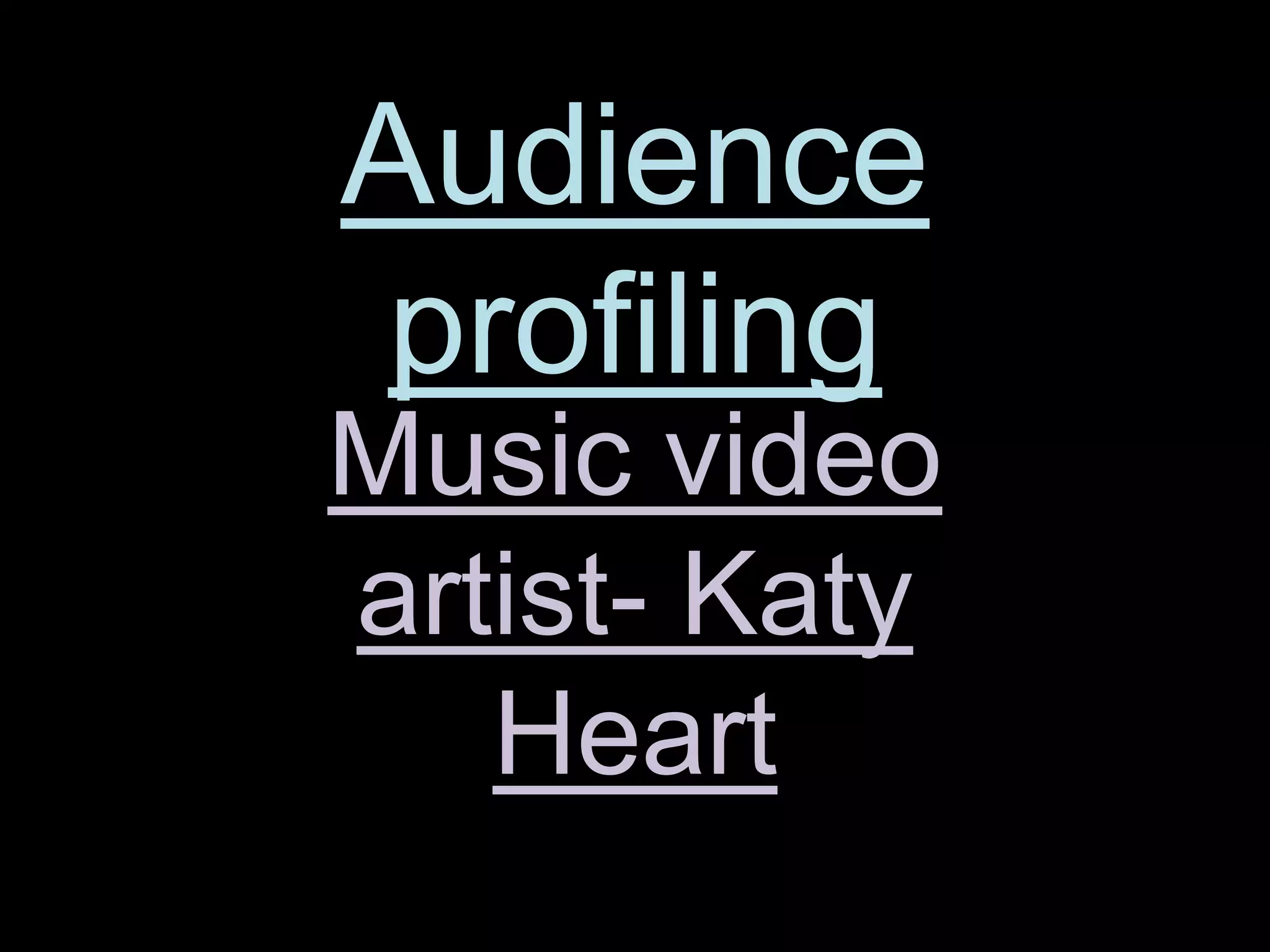 Audiece profiling kh | PPT