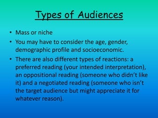 Audience | PPT