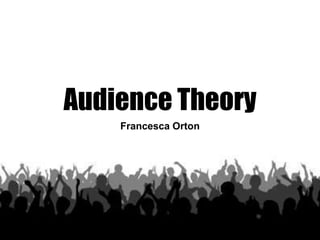 Audience Theory A2 Media Studies | PPT