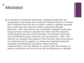 Audience | PPTX | Web Conferencing | Computer Software and Applications