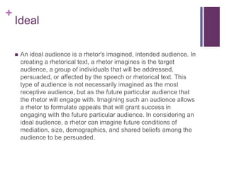 Audience | PPTX | Web Conferencing | Computer Software and Applications