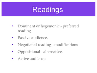 Media Audience | PPT | Television | Entertainment