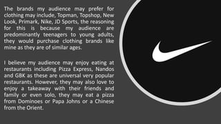 My Target Audience | PPTX