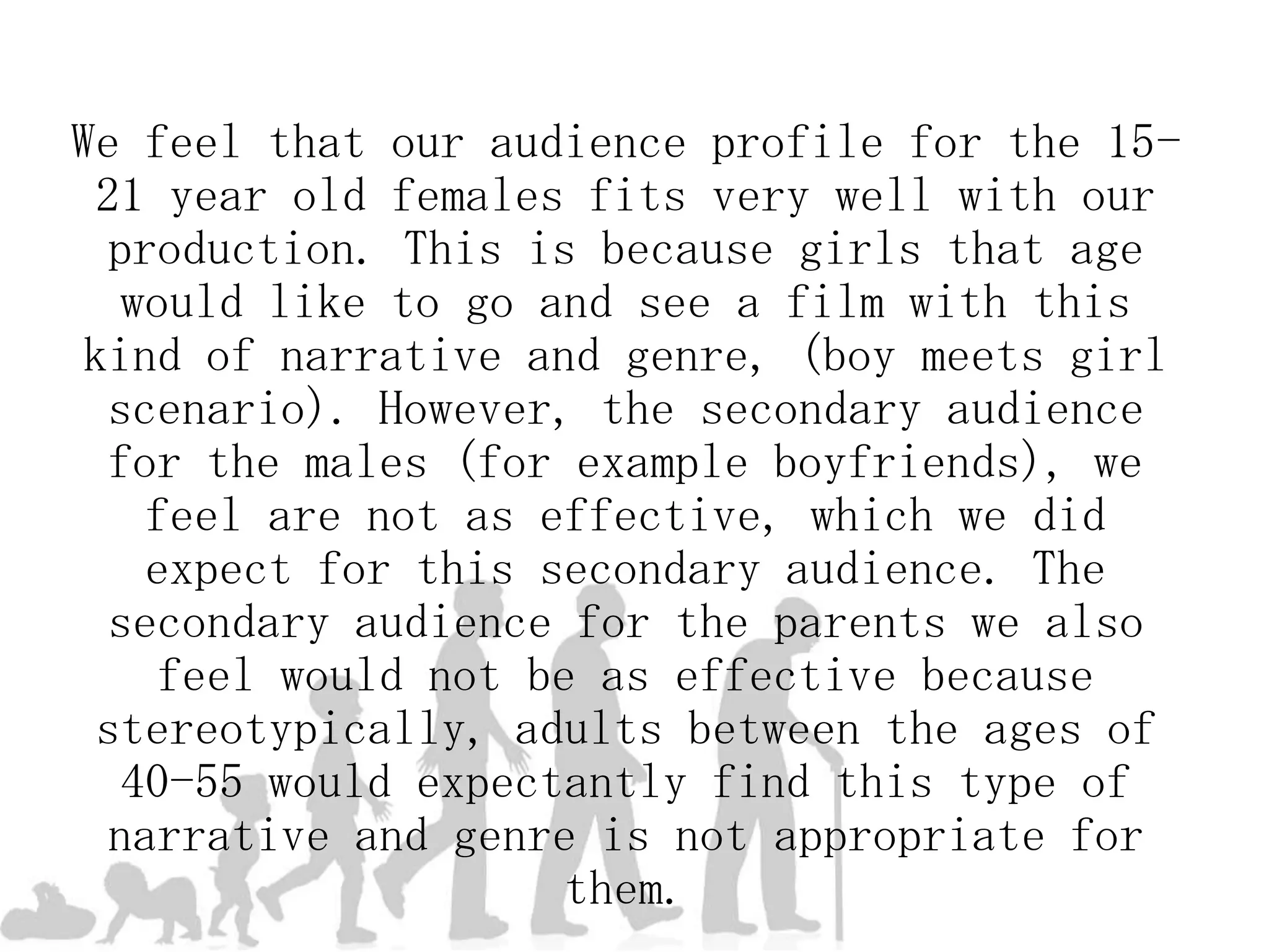 target Audience profile | PPT