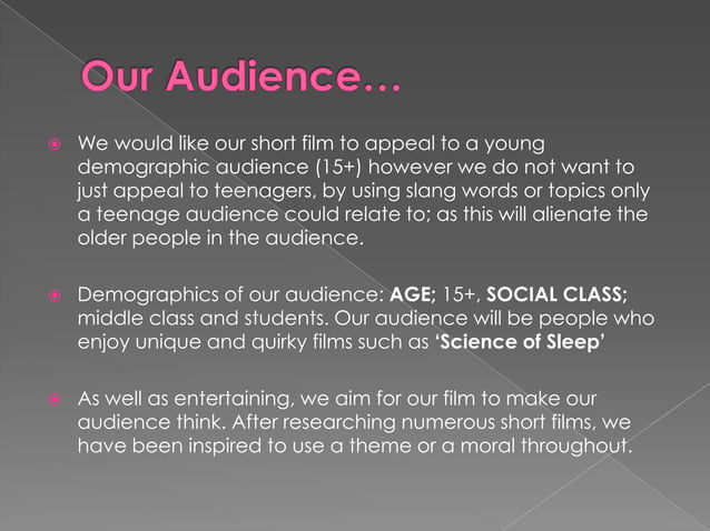 Audience | PPT