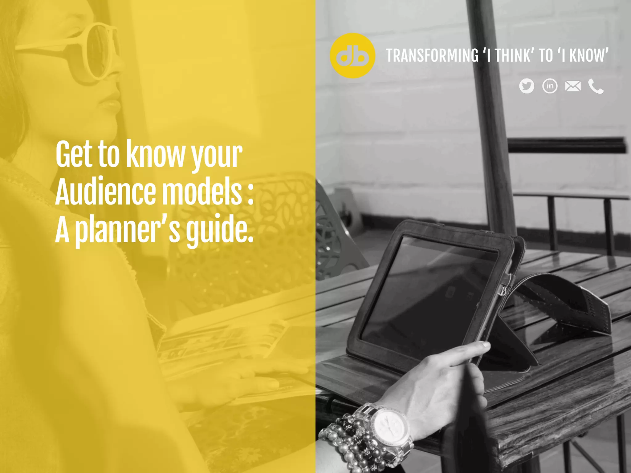 Get to know your audience models: a planner's guide. | PPT