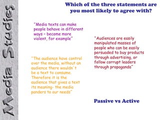 Audience 2a | PPT
