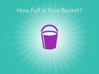 Audience Action Speech: Bucket Book | PPT