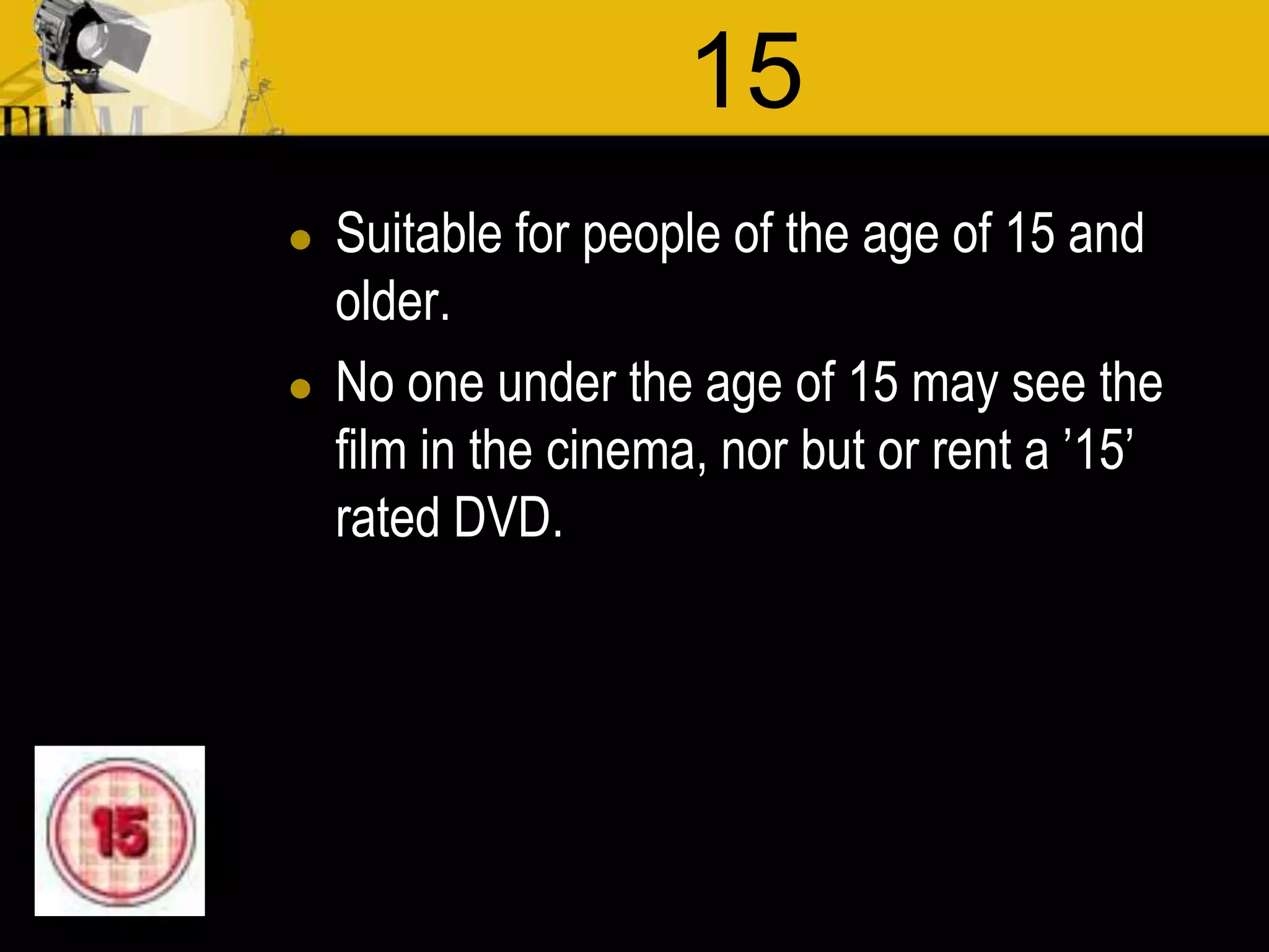 Audience age classification | PPT