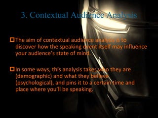 Audience analysis | PPTX