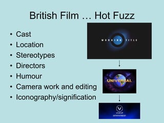 Audience and institution intro hot fuzz | PPT